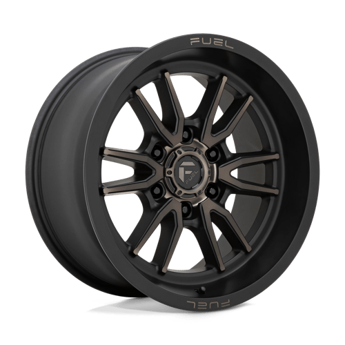 Fuel OffRoad D762 CLASH MATTE BLACK DOUBLE DARK TINT 6X135 18X9 +1 87 ...